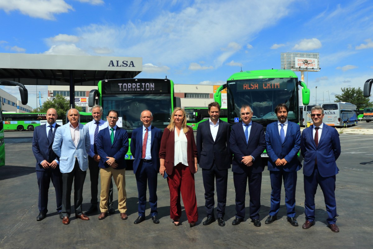 La empresa ALSA incorpora nuevos autobuses en la Comunidad de Madrid ...